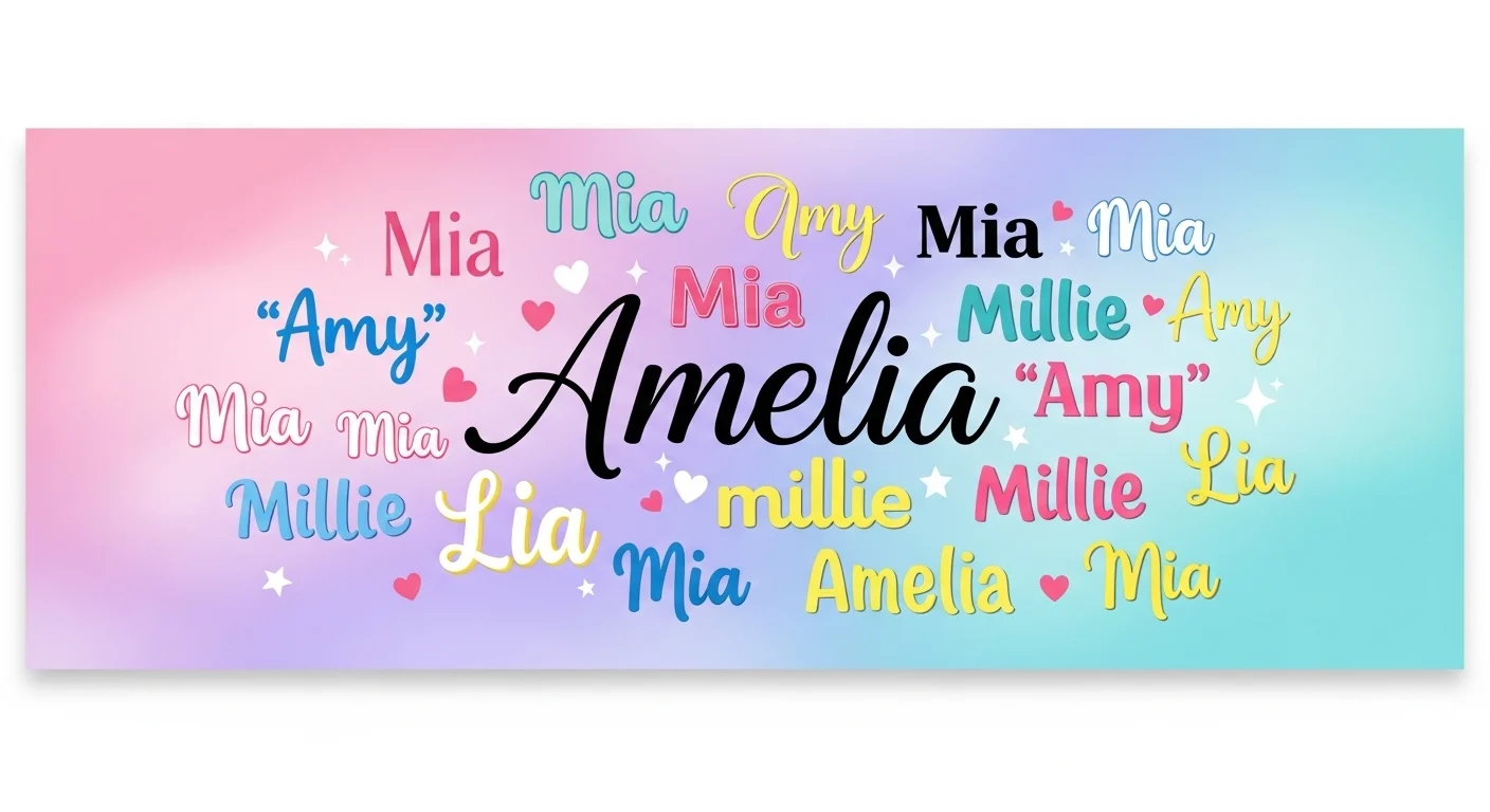 600+ Nicknames for Amelia That Are Cute (2026)